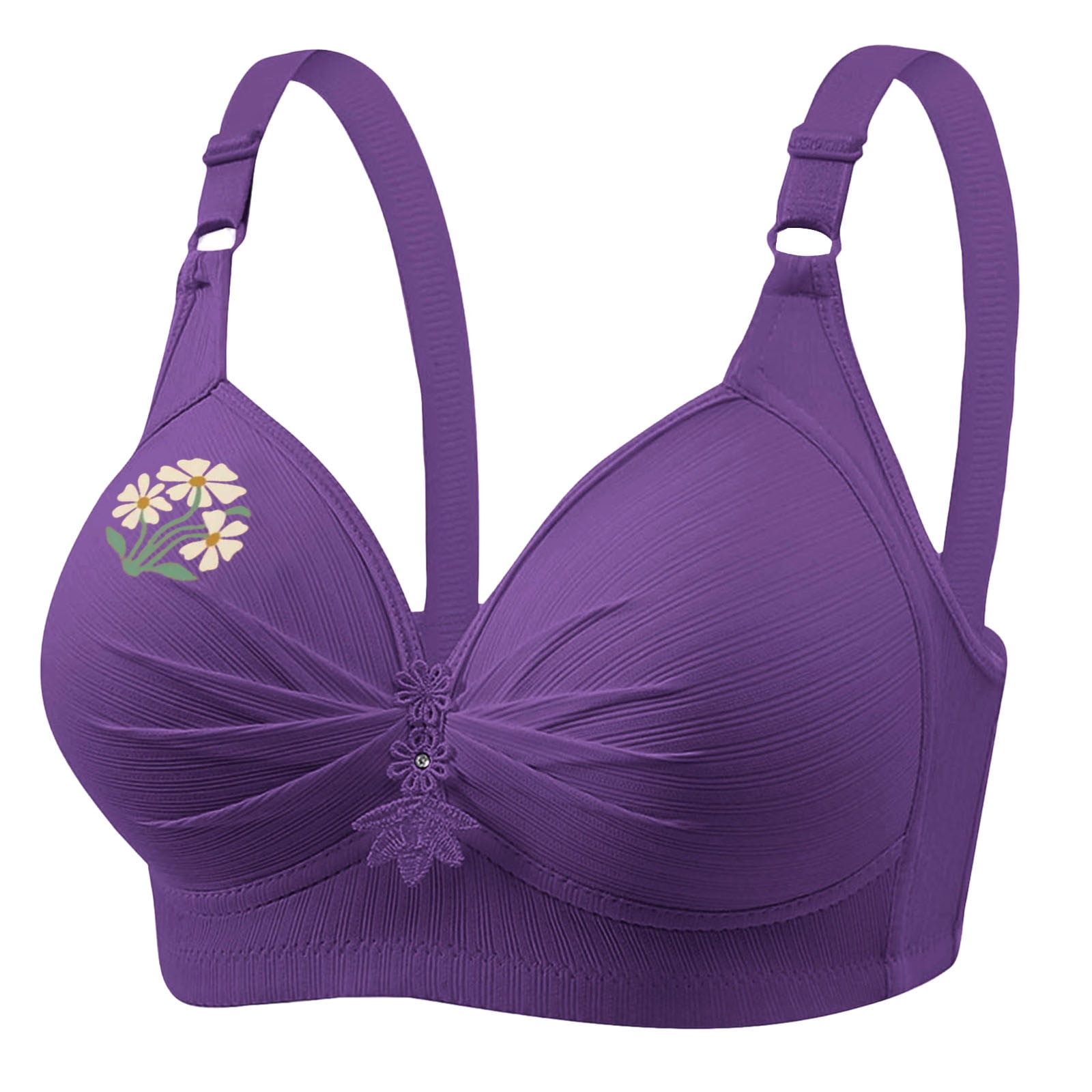Akafmk Wireless Push Up Bra for Women,High Support Comfortable Bra for ...