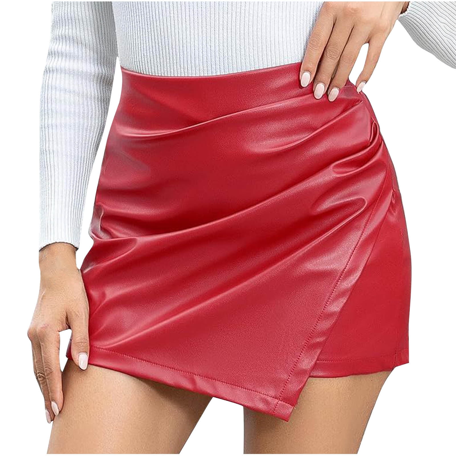 Akafmk Womens Summer Skirts,Stretch Bodycon Pencil Skirt,Solid Color ...