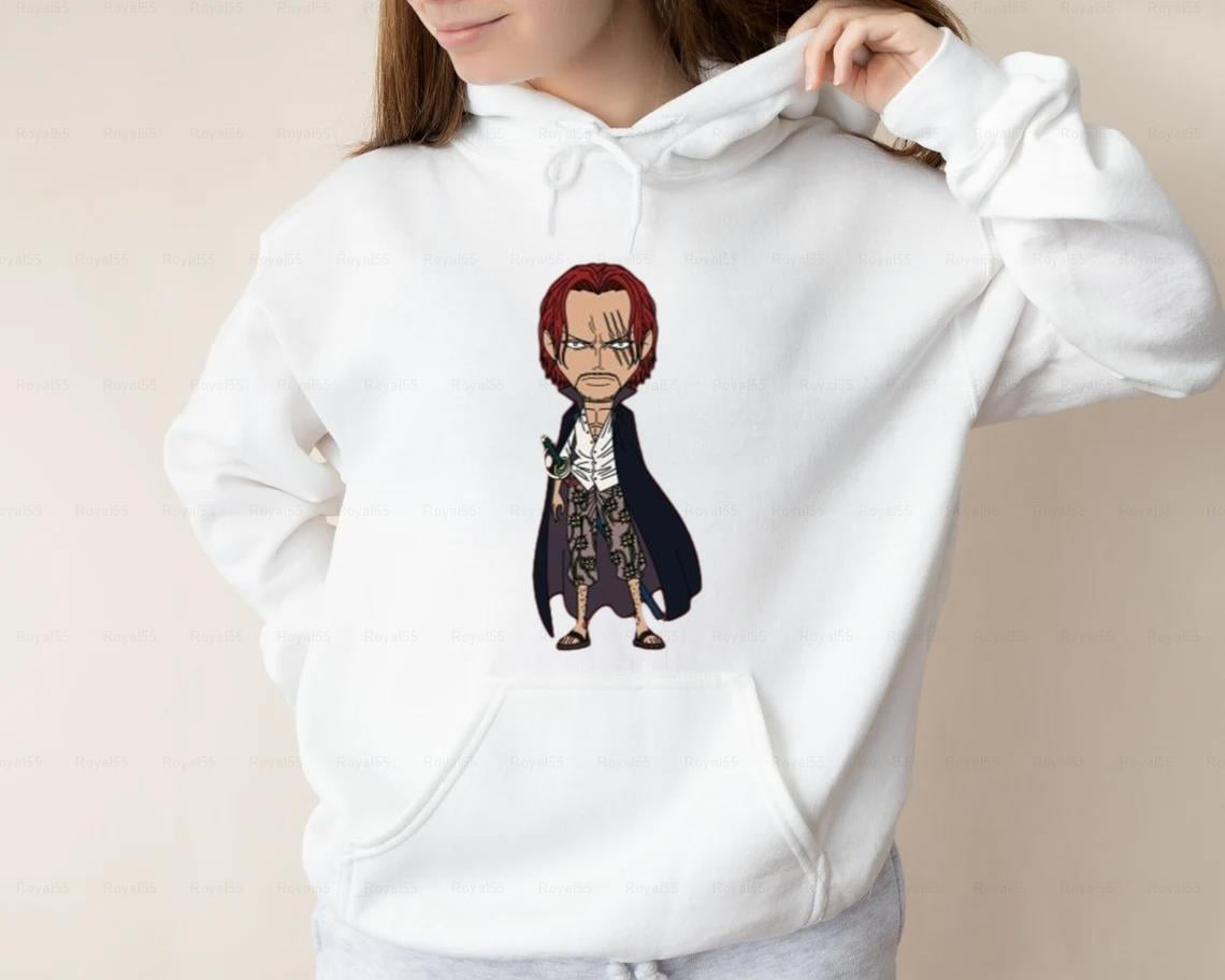 Akagami no Shanks Anime Character Fan T-Shirt, for men & women, up to ...