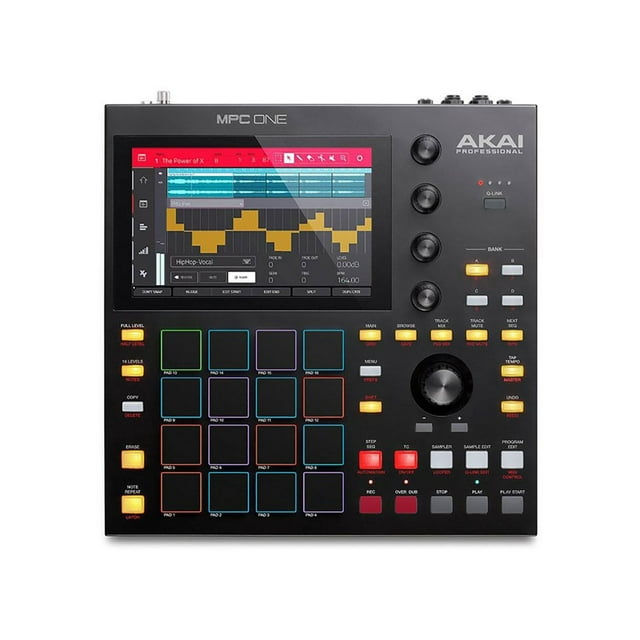 Akai Professional MPC One Drum Machine, Sampler & MIDI Controller with Beat Pads, Synth Engines ...