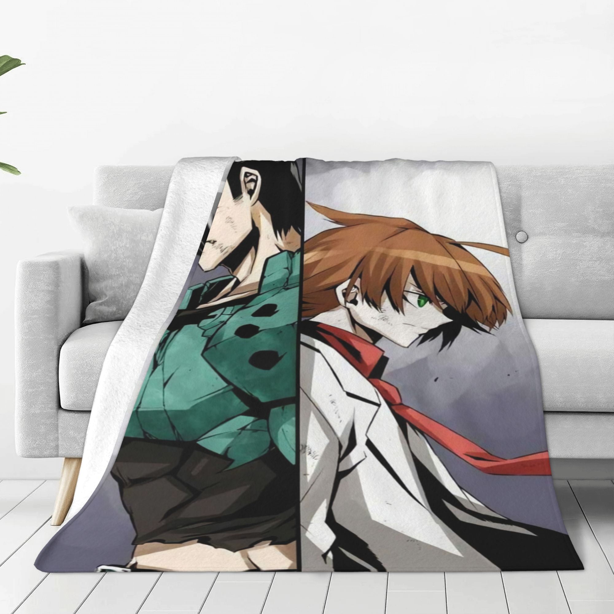 Akame Ga Kill Anime Throw Blanket Soft Plush Travel Blankets For ...