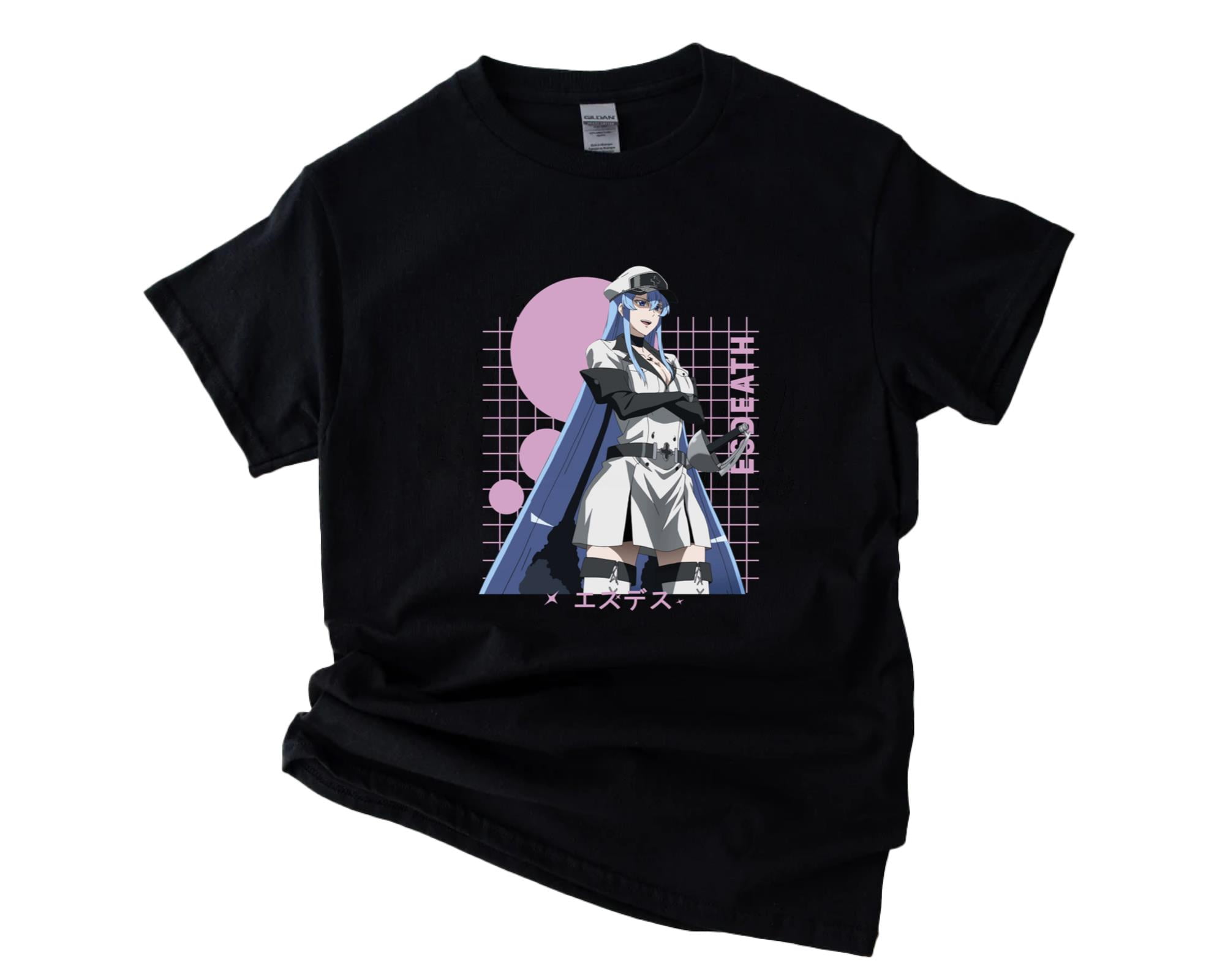Akame Ga Kill Esdeath The Strongest General Japanese Anime Fan Unisex T ...