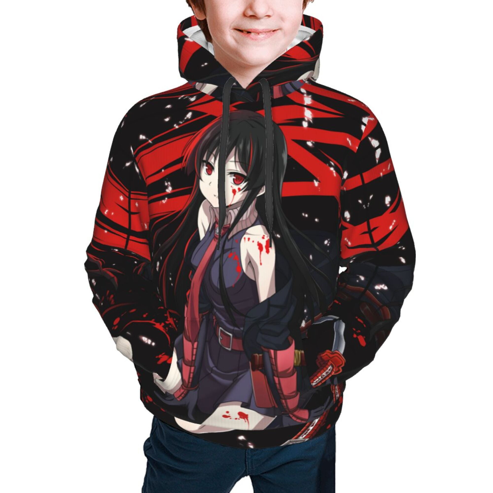 Akame Ga Kill Hoodies Pullover For Boys Girls 3d Printed Hooded ...