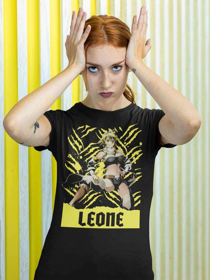 Akame Ga Kill Leone Unisex Anime T Shirt Akame Ga Kill Shirt Leone