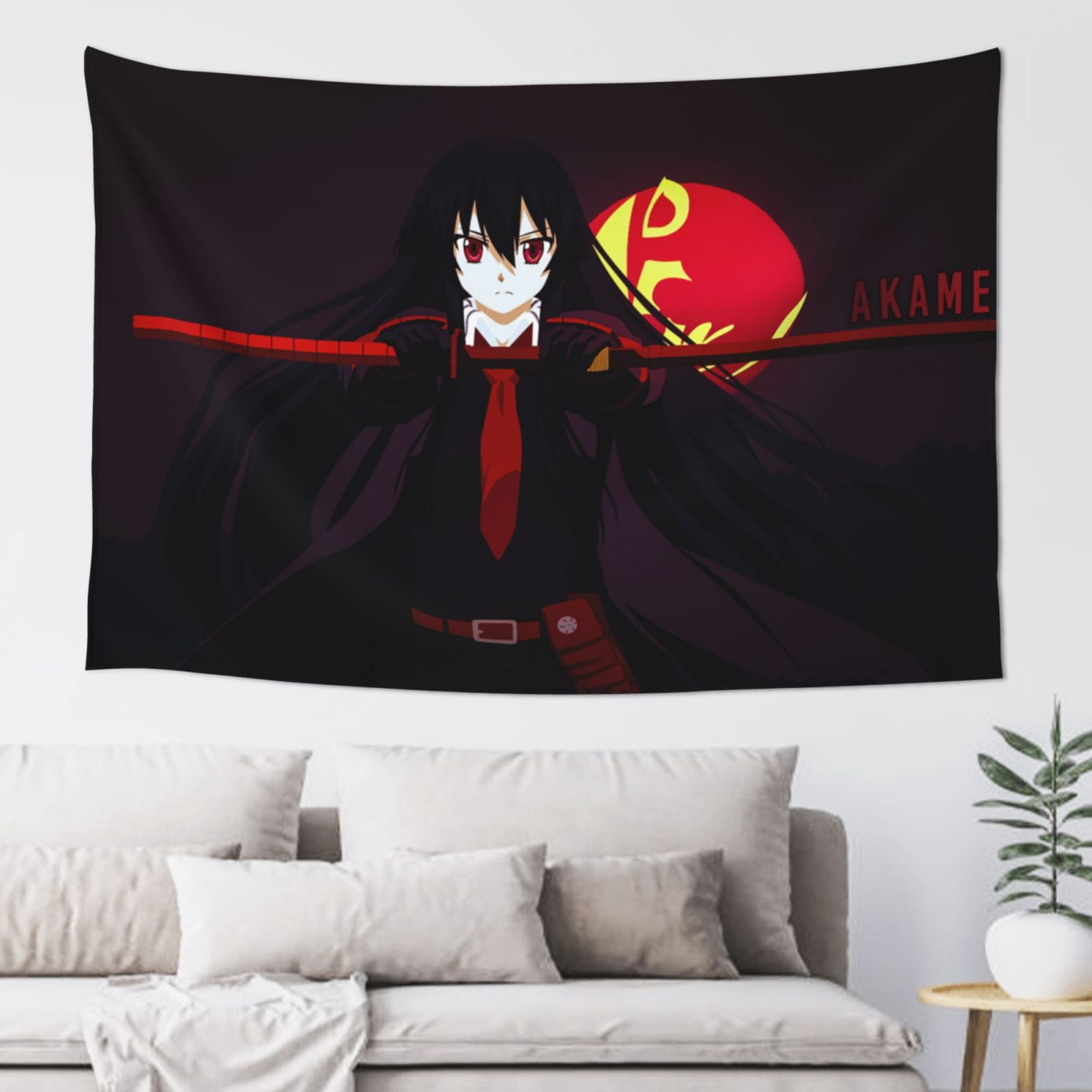 Akame Ga Kill Tapestry Wave Wall Hanging Home Decoration Wall Blanket ...