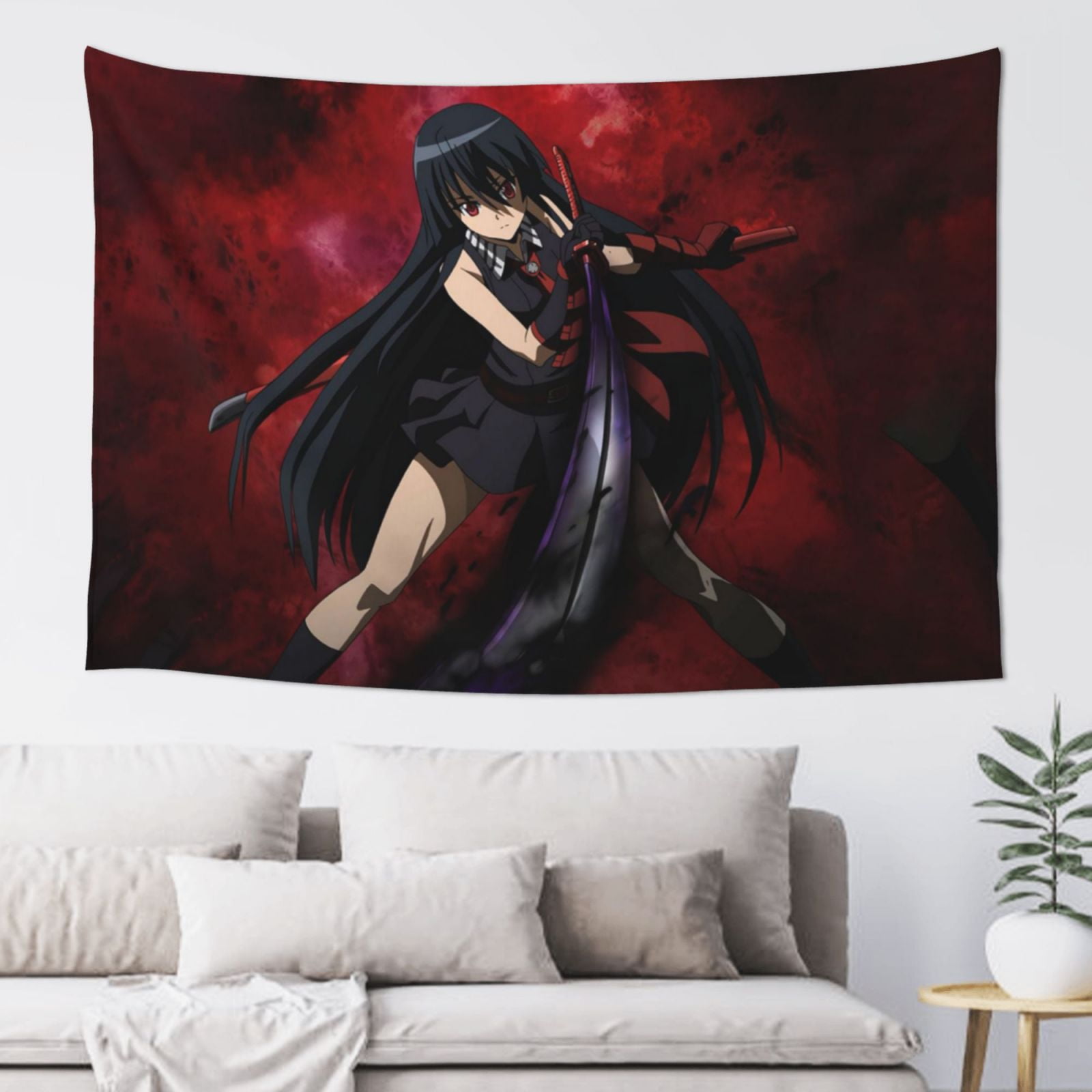 Akame Ga Kill Tapestry Wave Wall Hanging Home Decoration Wall Blanket ...