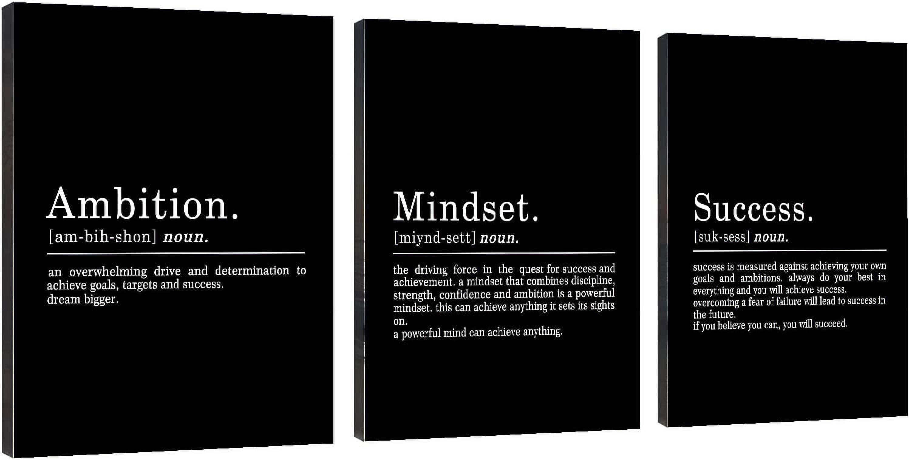 Akania Inspirational Canvas Painting Wall Art - ART - Mindset Quotes ...