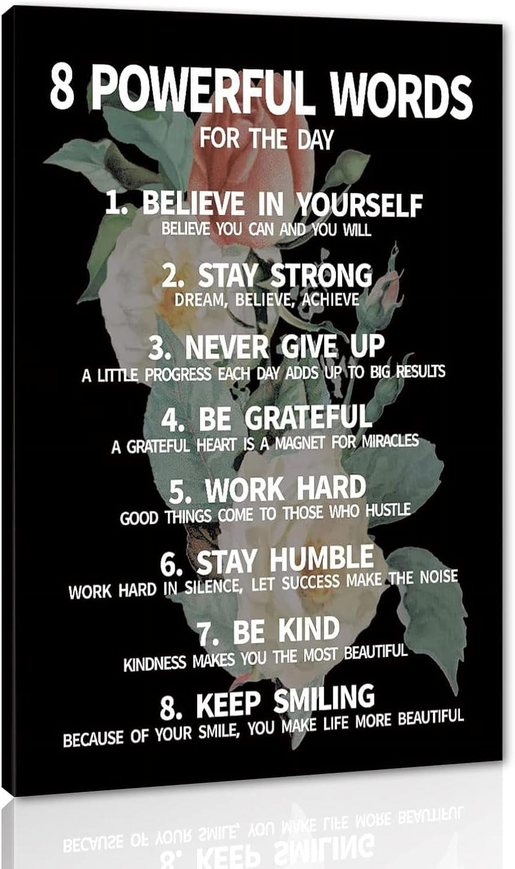 Akania Inspirational Office Quotes Sayings - 8 Powerful Words for The ...