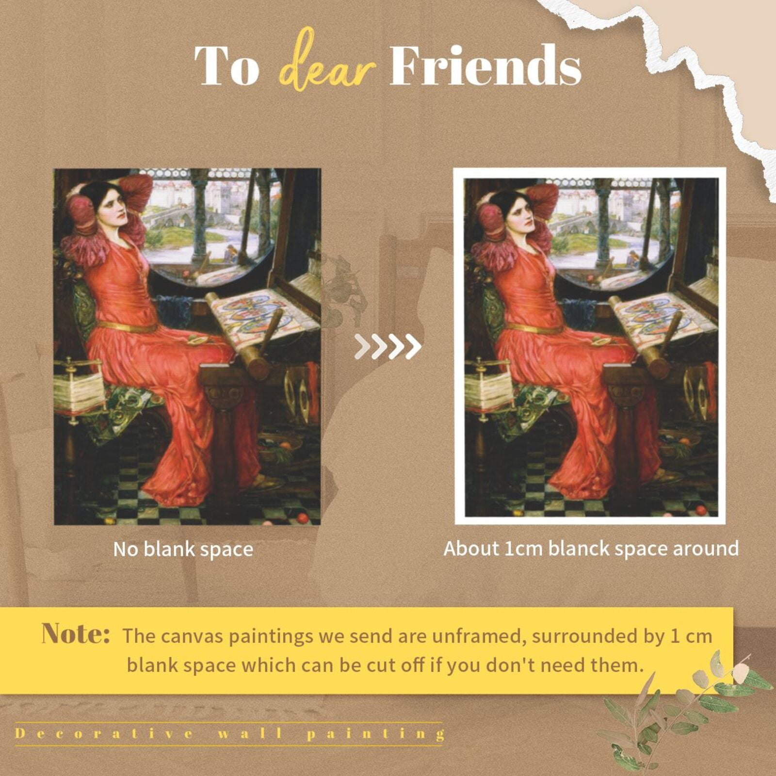 Akania John William Waterhouse Wall Art - Sick of Shadows Lady of ...