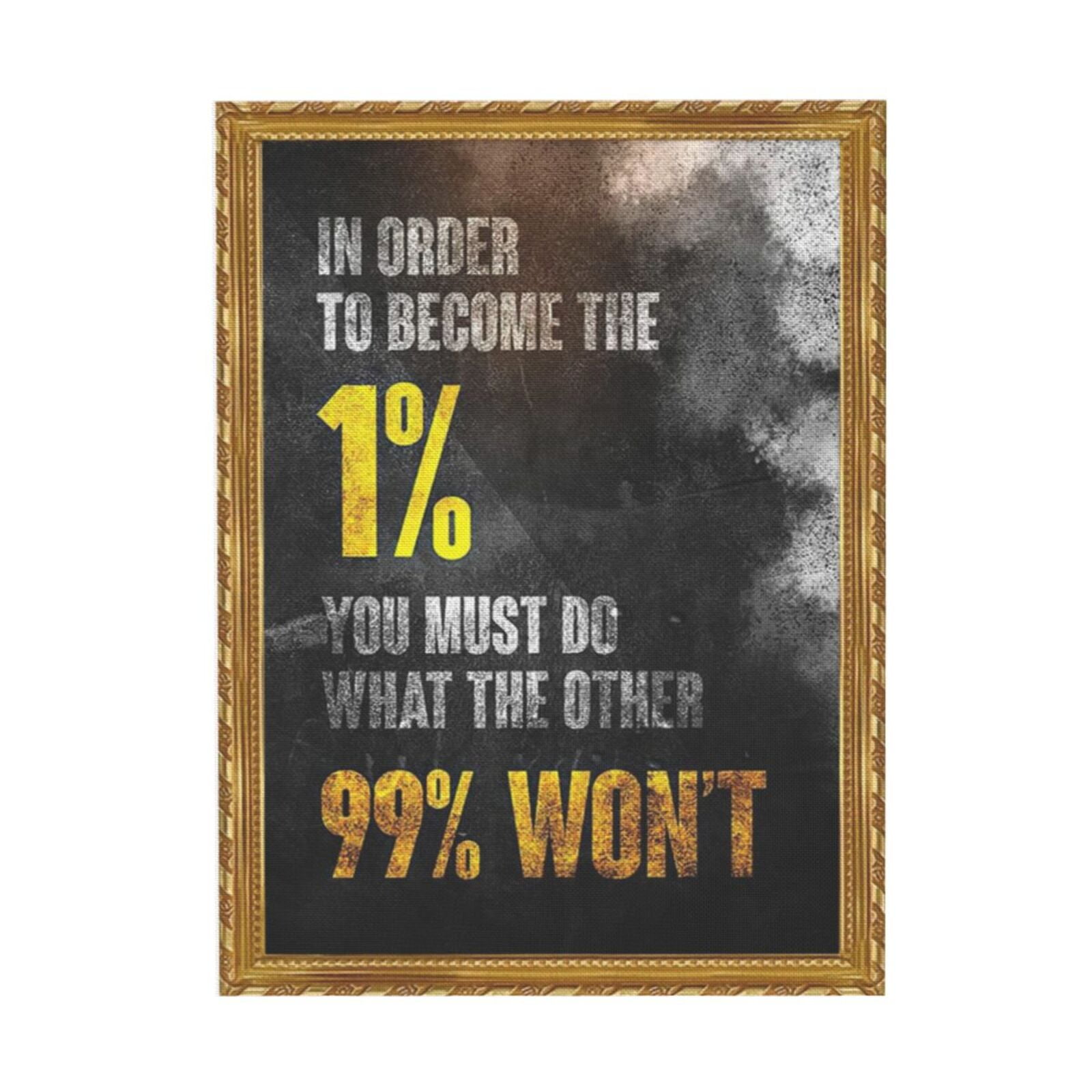 Akania Motivational Canvas Wall Art Inspiring Quotes Motivation ...