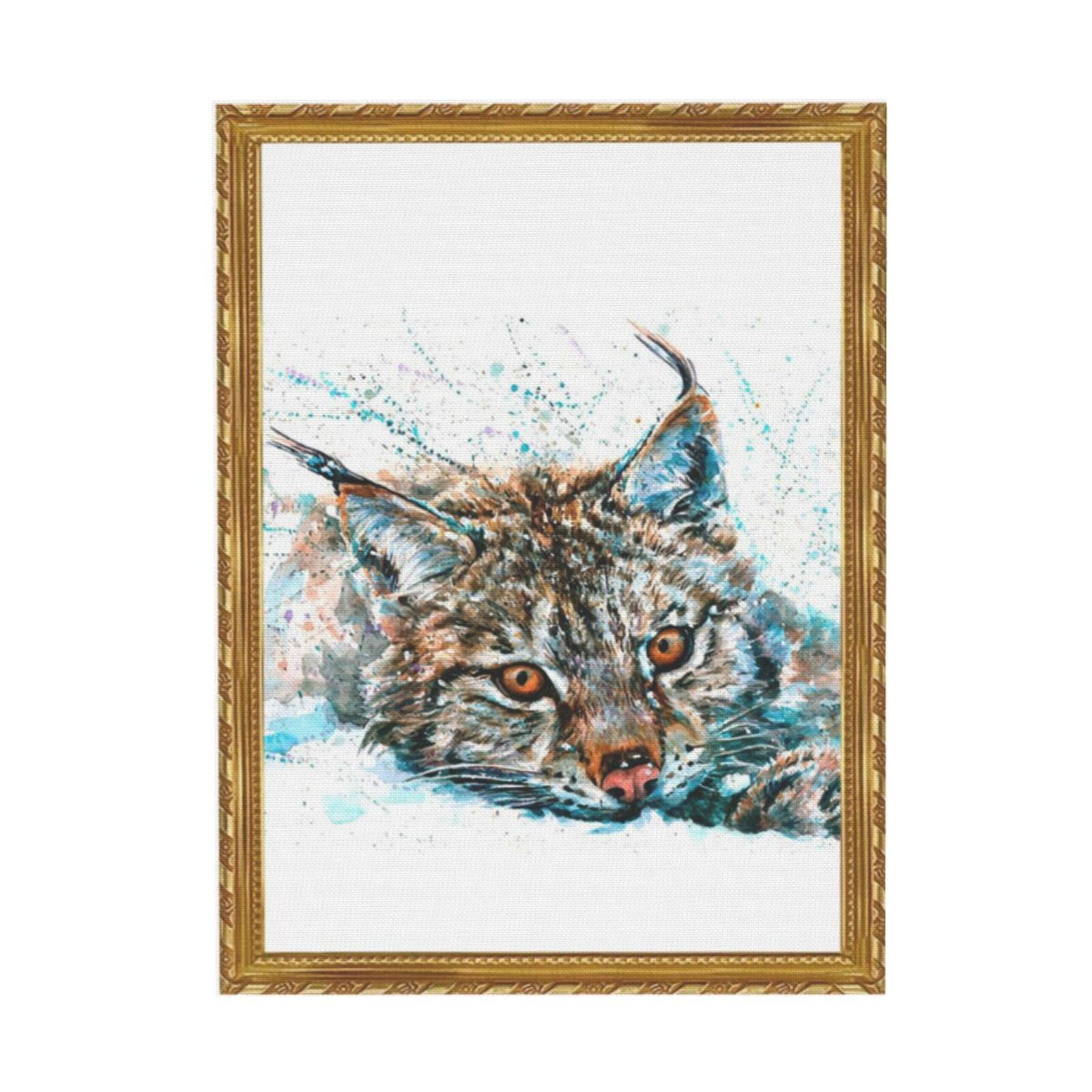 Akania Wild Animals Art Print, Poster 8"x12" for Living Room, Bedroom ...