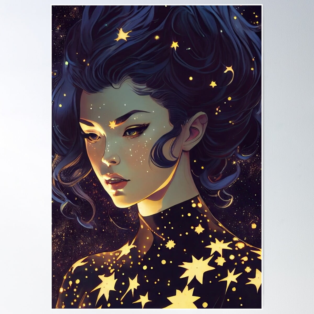 Akari Poster Wall Art, Modern Wall Decor For Living Room Bedroom, 24x36 ...