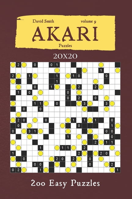 Akari Puzzles - 200 Easy Puzzles 20x20 vol.9 - Walmart.com
