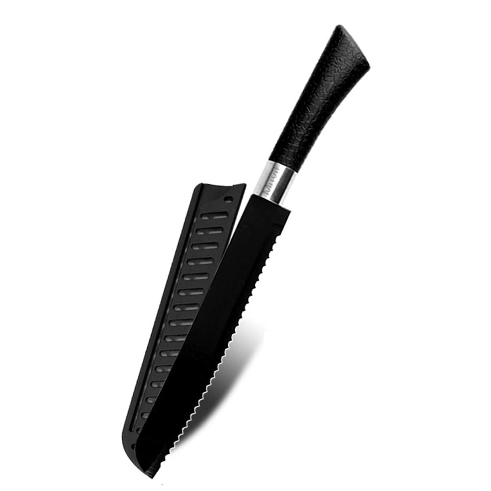 Akatsuki 8-inch Serrated Bread Knife Stainless Steel Kitchen Knives ...
