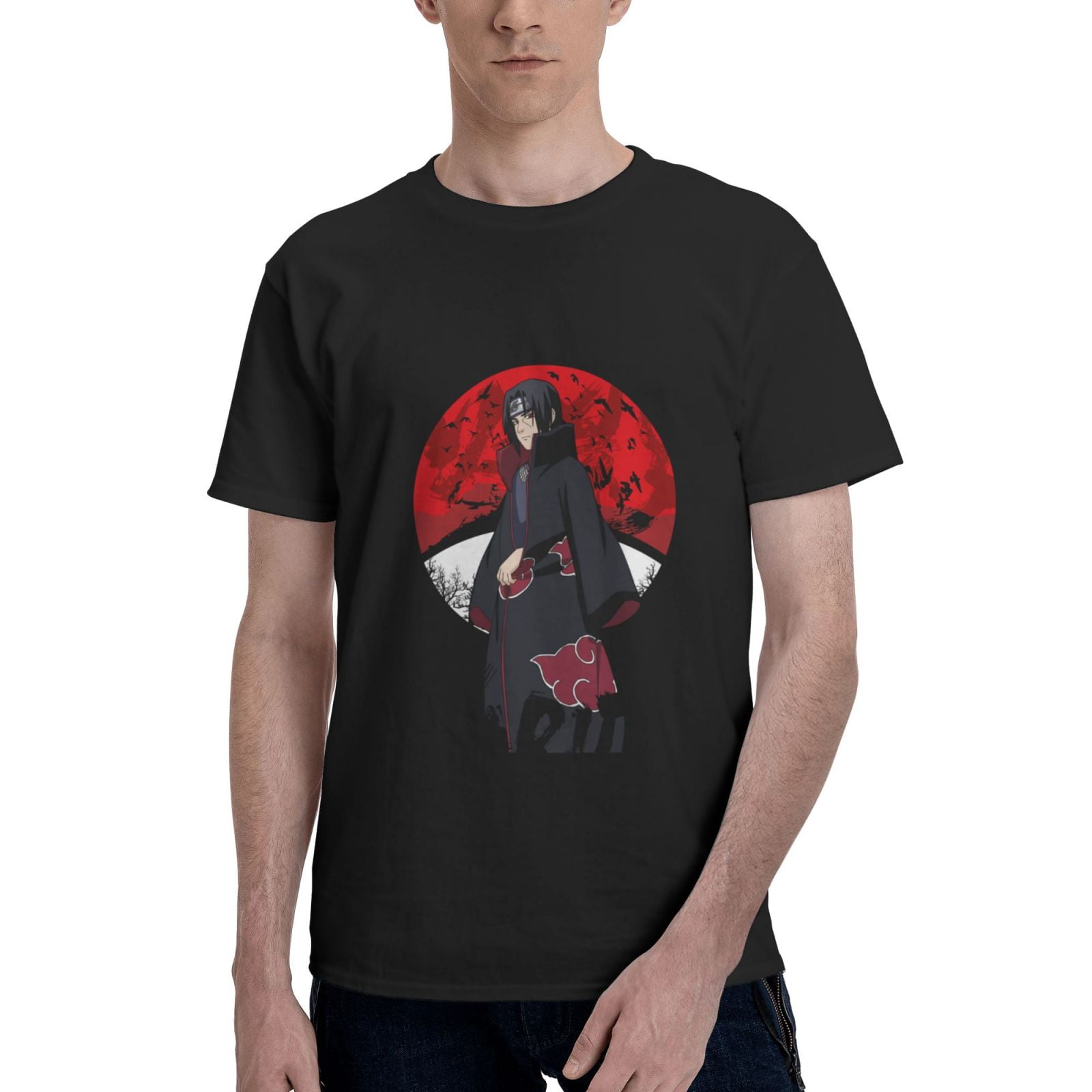 Akatsuki Uchiha Itachi Cool Trendy Tshirt - Walmart.com