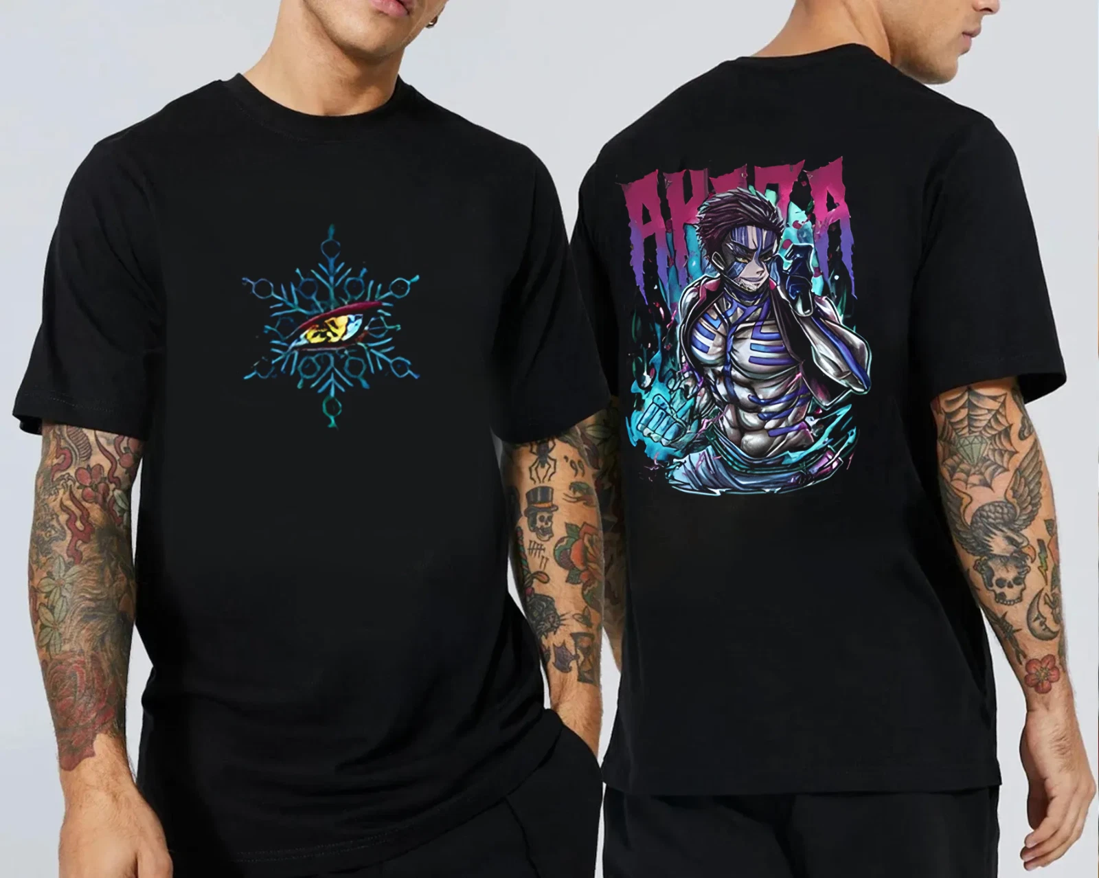 Akaza T-Shirt, Demon Slayer Anime Shirt Kimetsu no Yaiba Movie 2025 ...