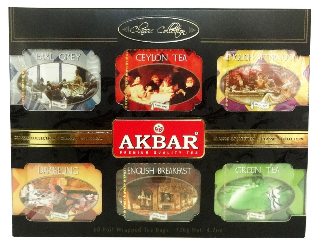 Akbar Classic Collection 60 Bags Assorted Flavors - Walmart.com