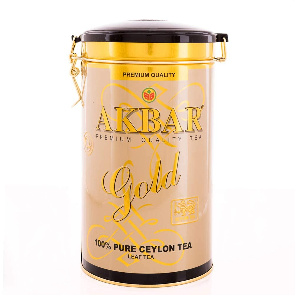 Akbar Gold 100% Pure BDF32 Ceylon Leaf Tea - Premium Black Tea in ...