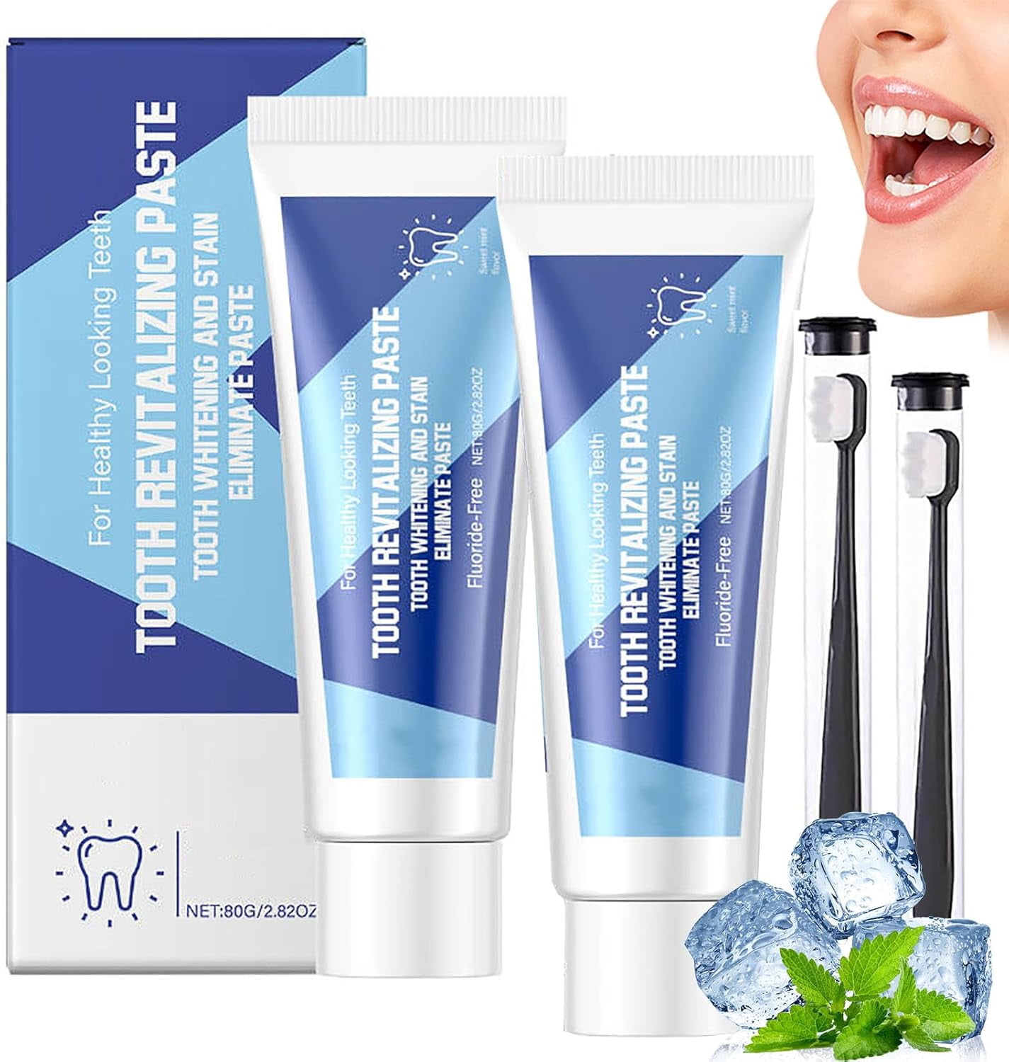 Akcmins Natural Whitening Toothpaste, Akcmins Toothpaste - Tooth ...