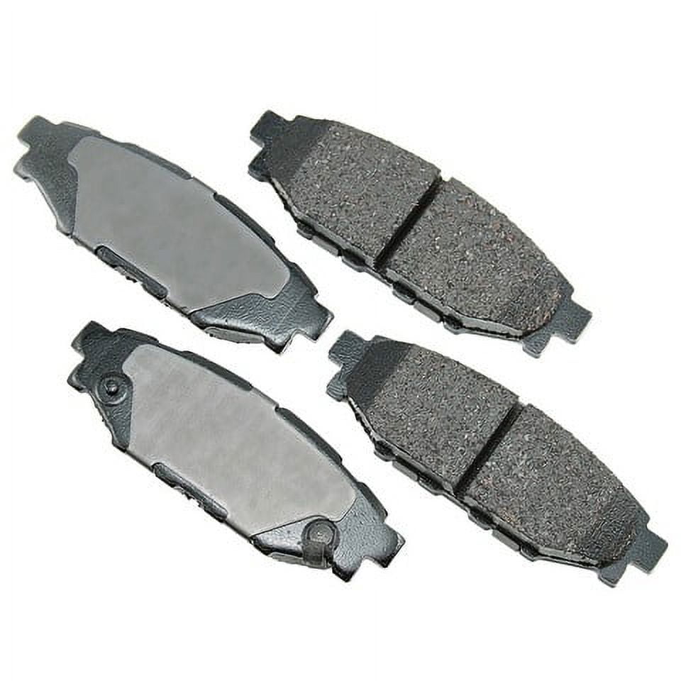Akebono ACT1114 Disc Brake Pad Kit Fits select: 2009-2018 SUBARU ...
