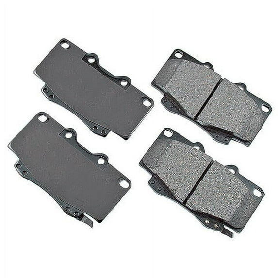 Akebono ACT799 Disc Brake Pad Kit Fits select: 1995-2004 TOYOTA TACOMA ...