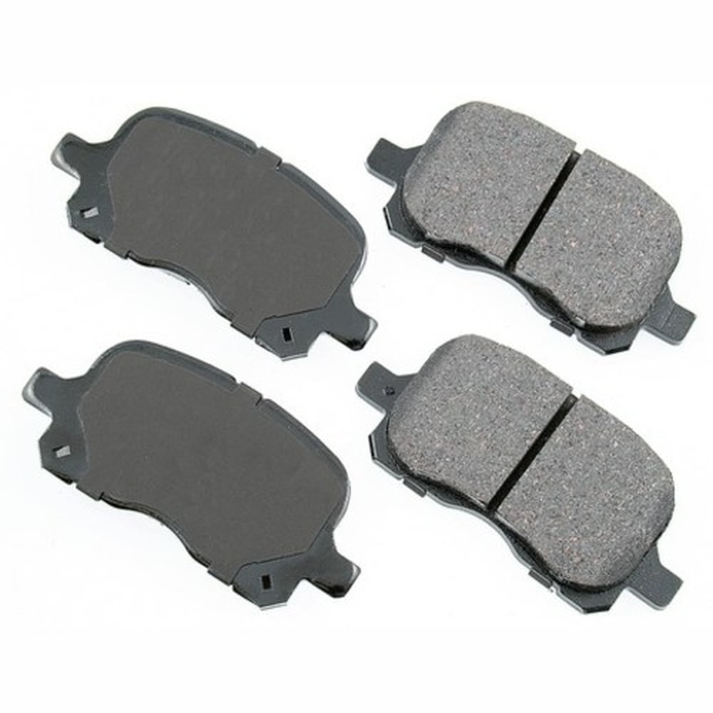 Akebono PRO-ACT Ultra-Premium Brake Pad Set, Ceramic Fits select: 1998 ...