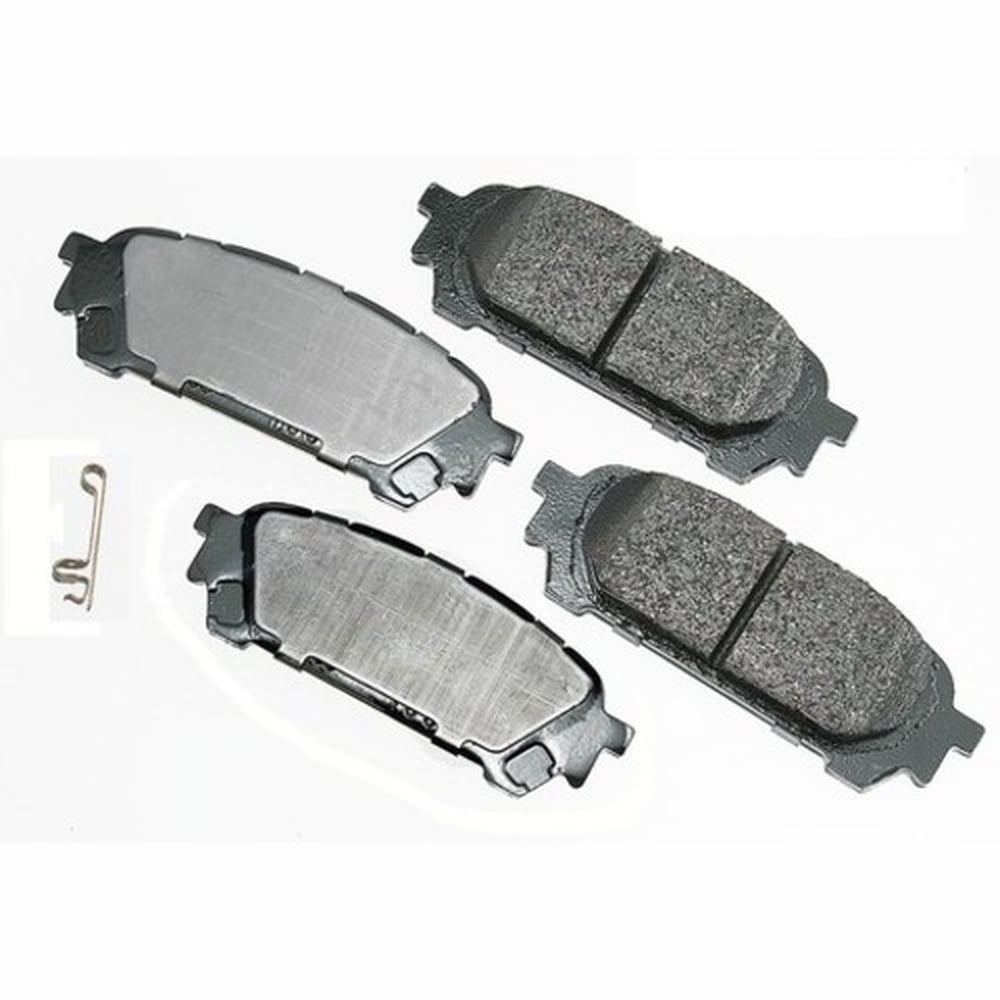 Akebono PRO-ACT Ultra-Premium Brake Pad Set, Ceramic Fits select: 2003 ...