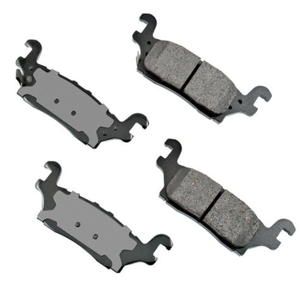 Akebono PRO-ACT Ultra-Premium Brake Pad Set, Ceramic Fits select: 2006 ...