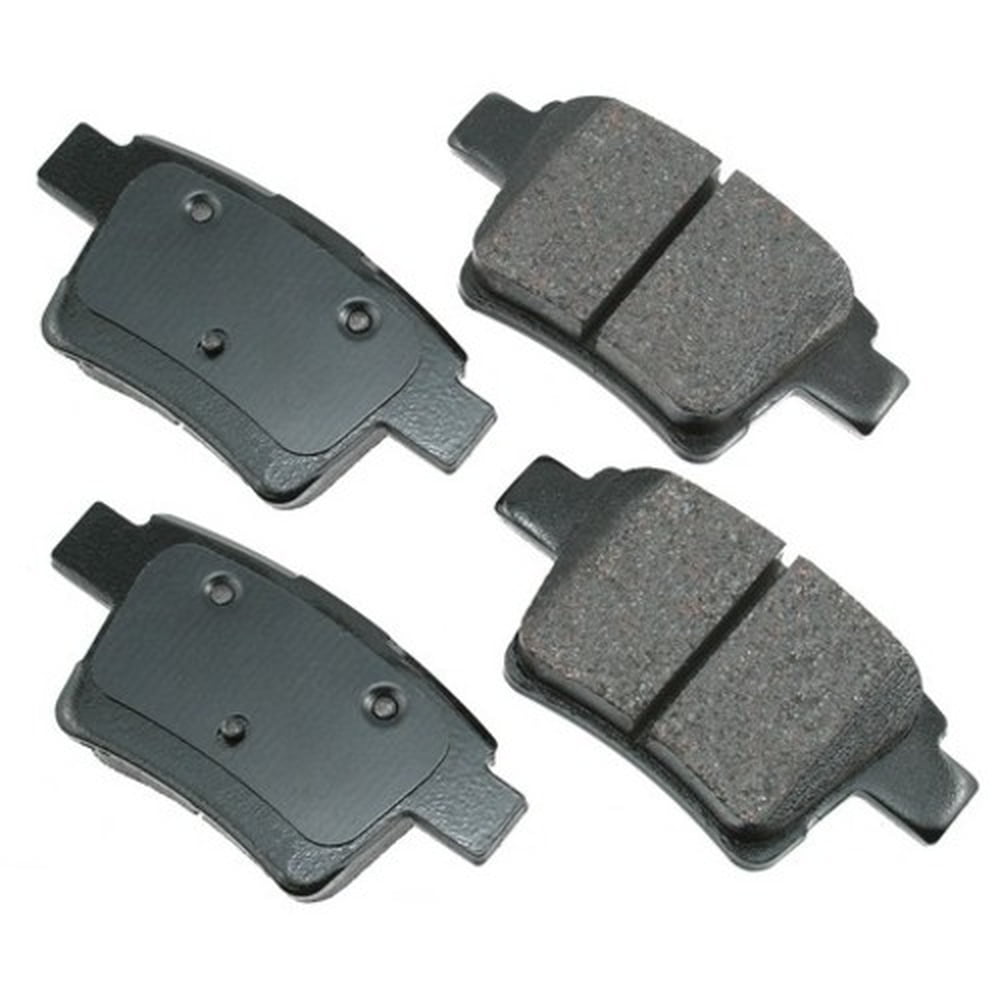 Akebono PRO-ACT Ultra-Premium Brake Pad Set, Ceramic Fits select: 2008 ...