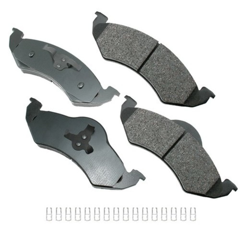 Akebono PRO-ACT Ultra-Premium Brake Pad Set, Ceramic - Walmart.com