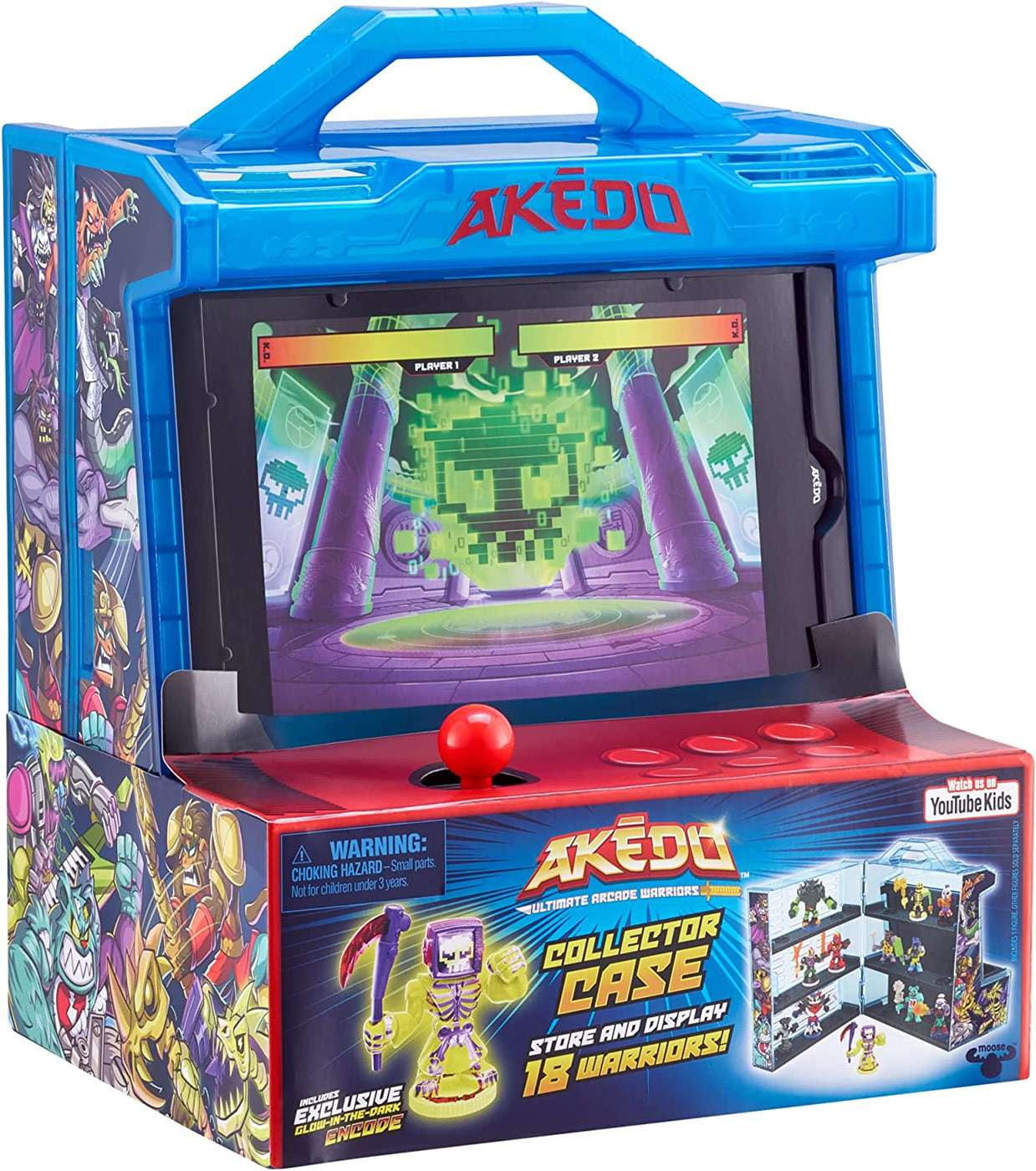 Akedo - Ultimate Arcade Warriors Collector Case, Mini Battling Action ...