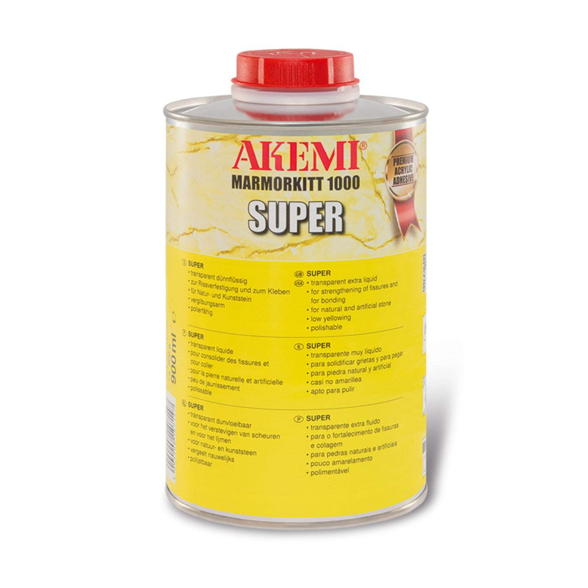 Akemi Marble Filler Super 1 kg. - Highly Liquid Acrylic Adhesive ...