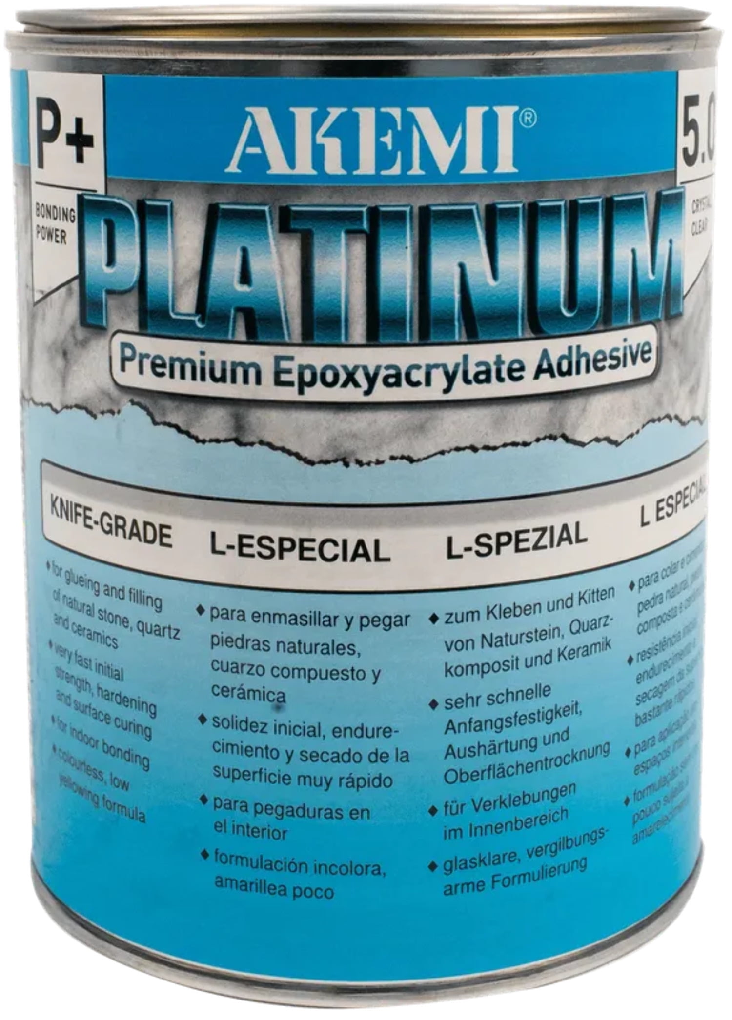 AKEMI Platinum Clear Epoxy Hardware Adhesive 1 qt Easy to Clean ...