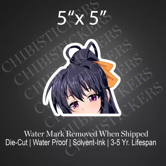 Akeno Himejima Highschool Dxd Vinyl Stickers Waterproof Sticker Decal ...