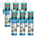 Akfix 100E Universal Silicone Sealant 10.1 fl oz-Translucent-6 Pack - Walmart.com