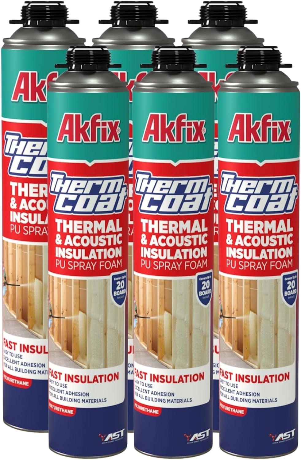 Akfix Thermcoat Insulated Seal Installation, Closed Cell Spray Foam ...
