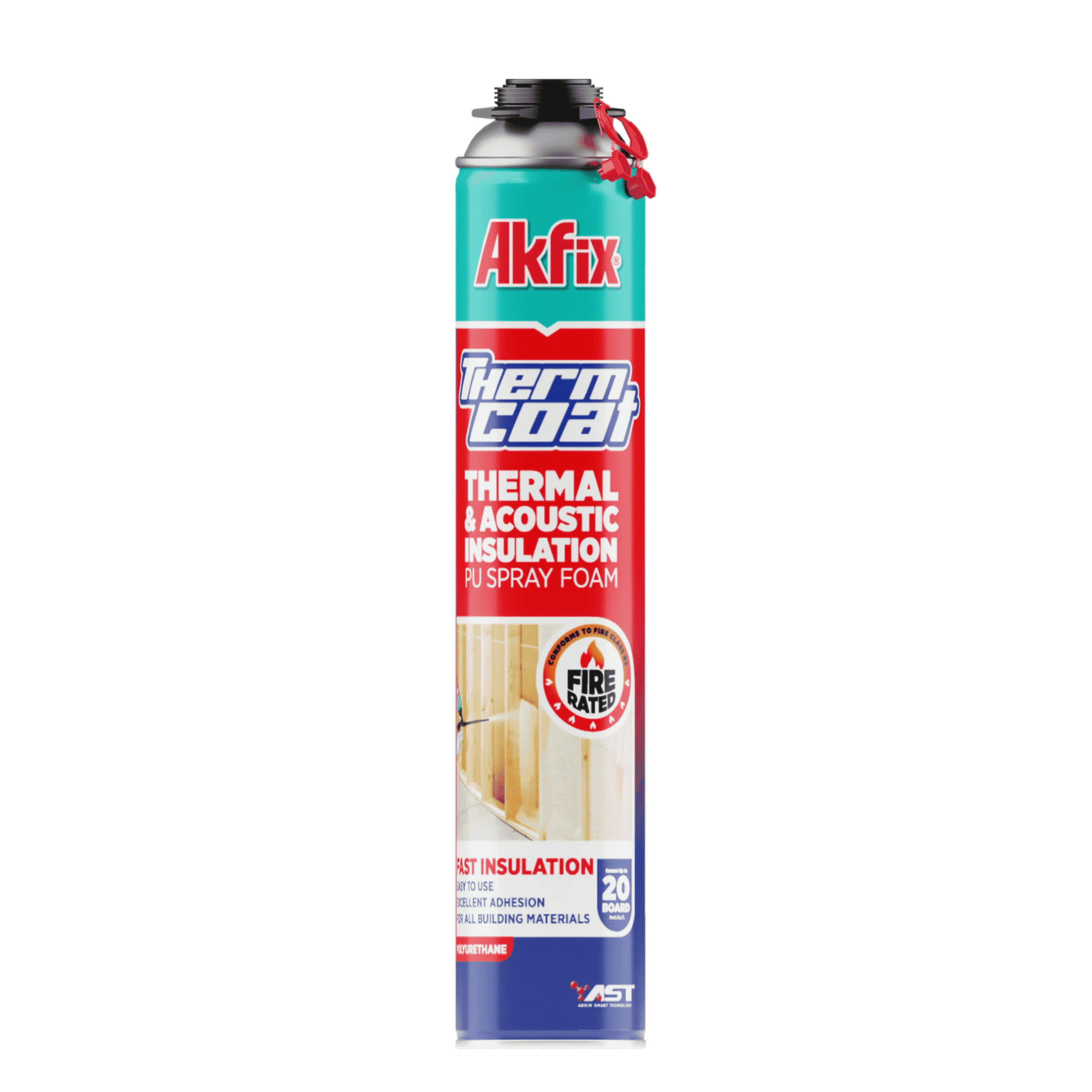 Akfix Thermcoat Insulated Expanding Aerosol Spray Foam Insulation ...