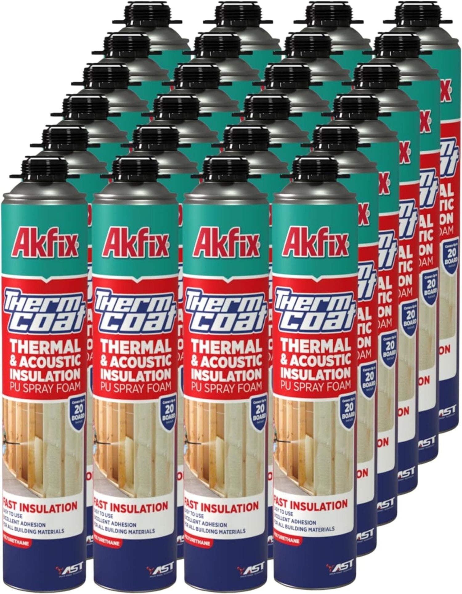 Akfix Thermcoat Insulated Seal Installation, Closed Cell Spray Foam ...