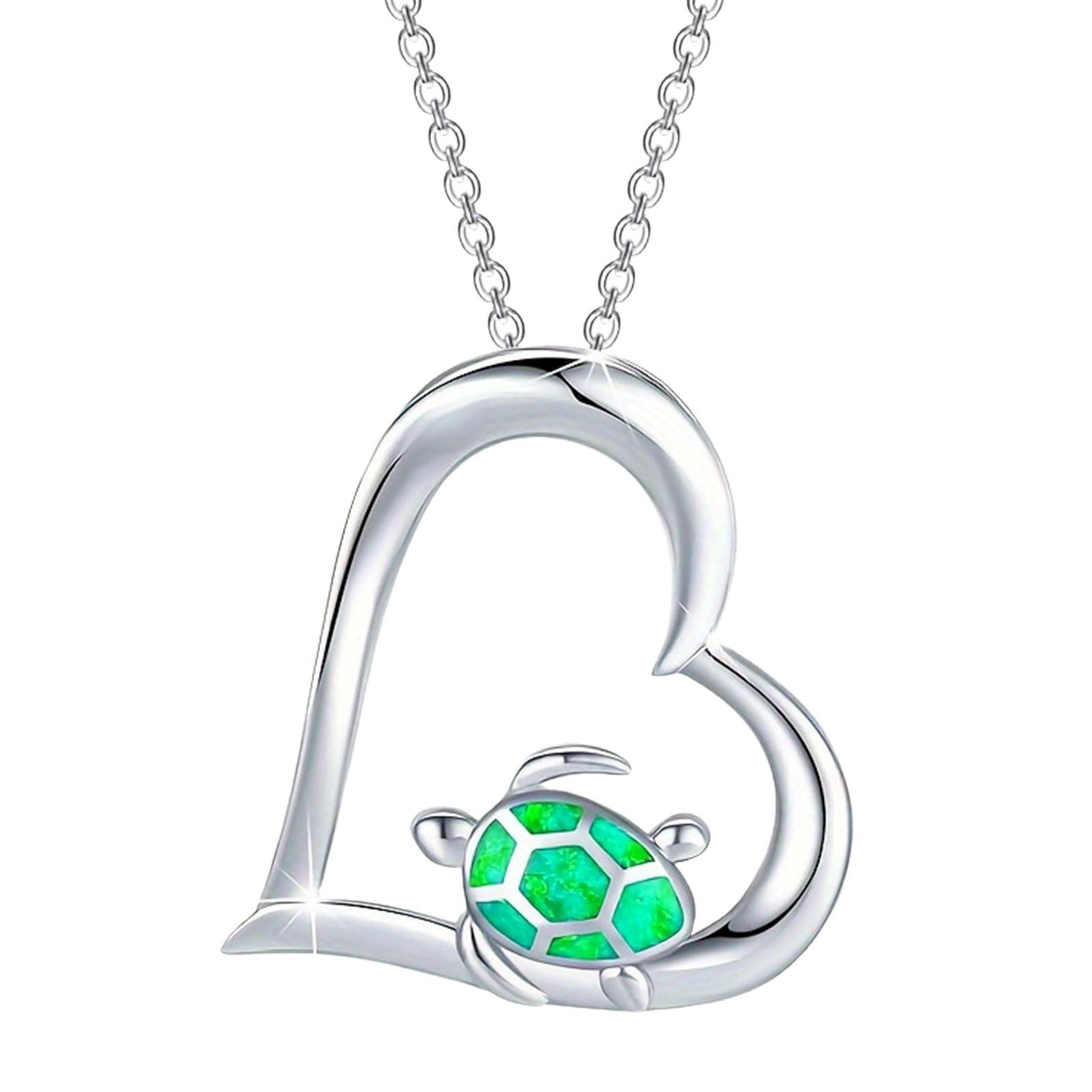 Akhfrdv Flash Deal!Turtle Necklace Turtle Jewelry Turtle Pendant Tortoise Necklace Turtle ...