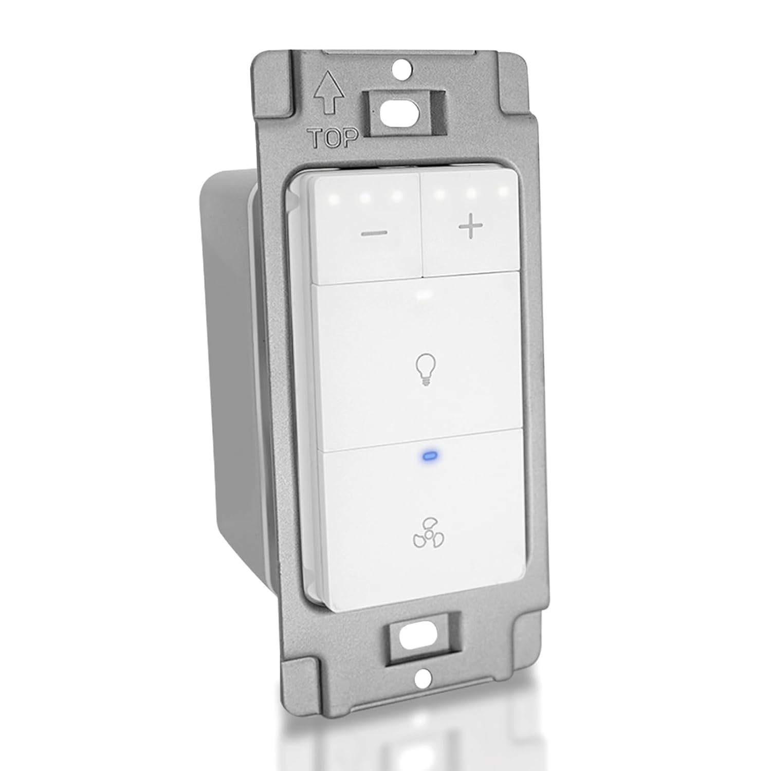 Akicon Dimmer Switch for Exhaust Fan, LED Dimmer Switch for Bathroom ...