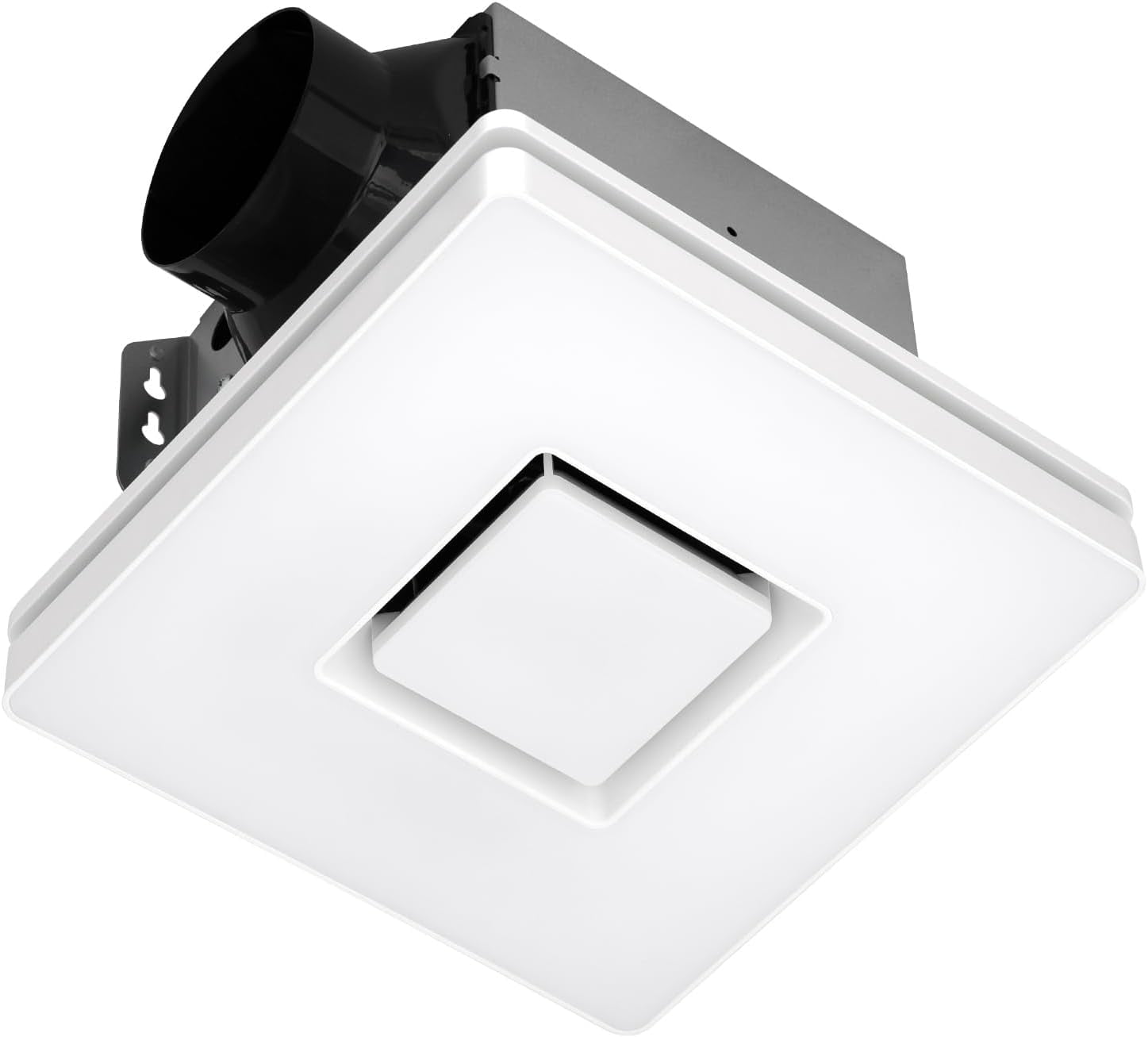 Akicon Exhaust Fan with Light Combo, 90 CFM, 1.5 Sones,15W Dimmable 3CCT LED Light with 5W Night ...