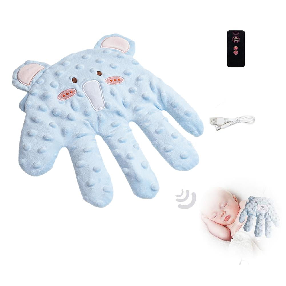 Akifronte Baby Soothing Palm,Baby Patting Toy,Electric Baby Hand Pillow ...