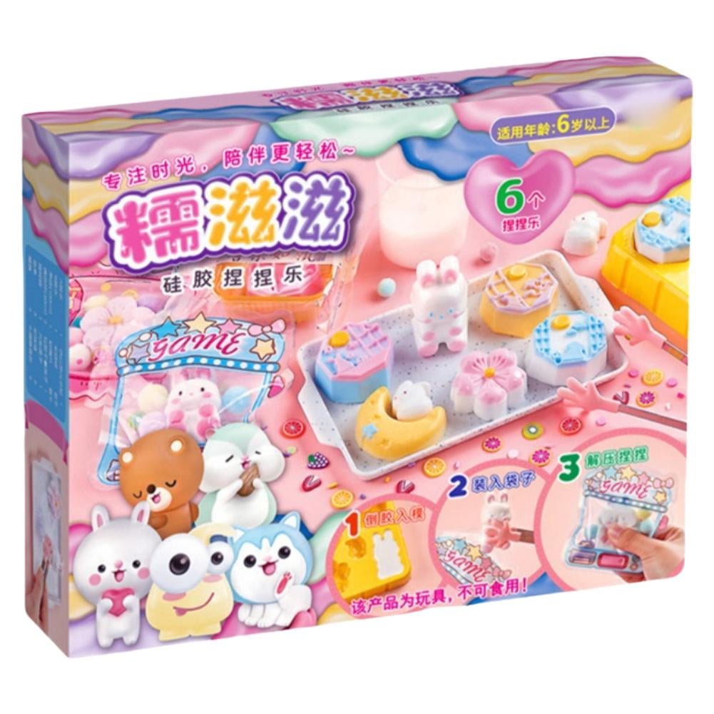 Akifronte DIY Sile Kneading sic Handmade Silated Cuisine Squze Toy Str ...