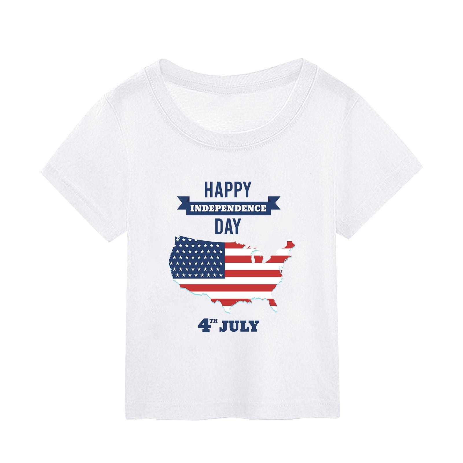 Akiihool 4th of July Shirts for Girls American Flag Girls 4th of July ...