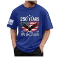 Akiihool America 250 Shirts Men's T Shirt Short Sleeve Cotton Blend T ...