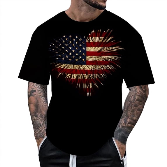 Akiihool Americas 250th Birthday Shirt Men's T Shirt Short Sleeve ...