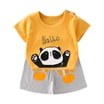 Akiihool Baby Boy Short Sets Toddler Baby Boys Clothes Set Short Sleeve ...