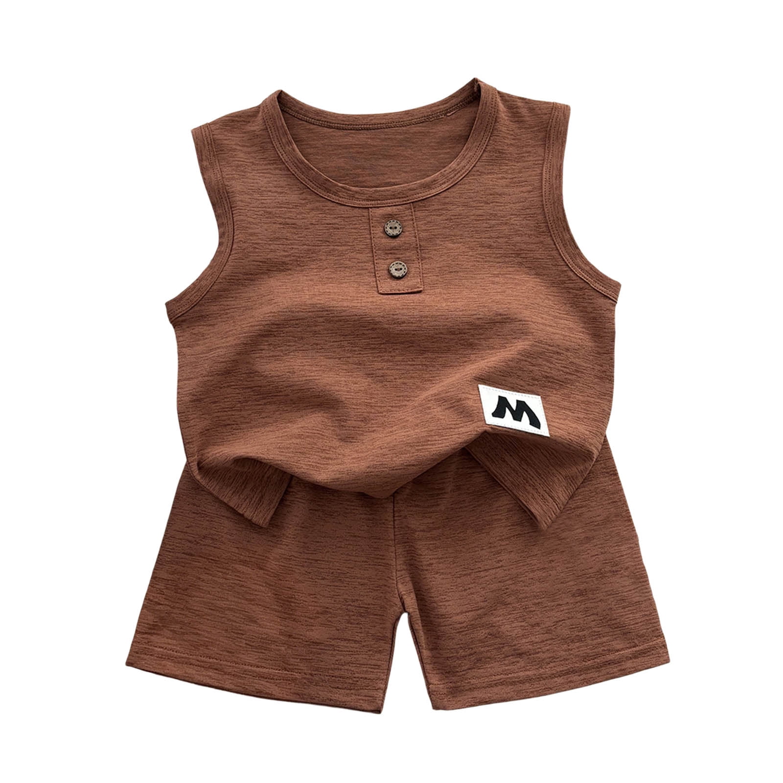 Akiihool Baby Boy Two Piece Outfit Toddler Baby Boy Girl Summer Clothes ...