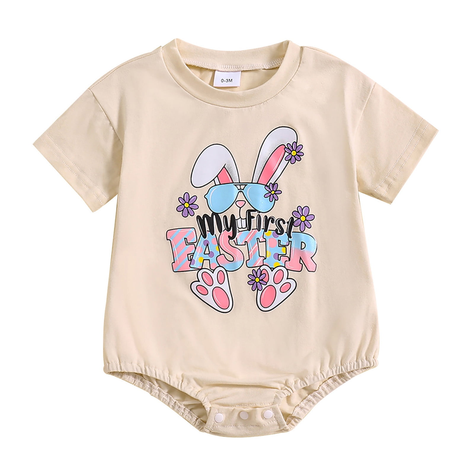 Akiihool Baby Onesie Unisex Short Sleeve Bodysuits Made With Organic ...