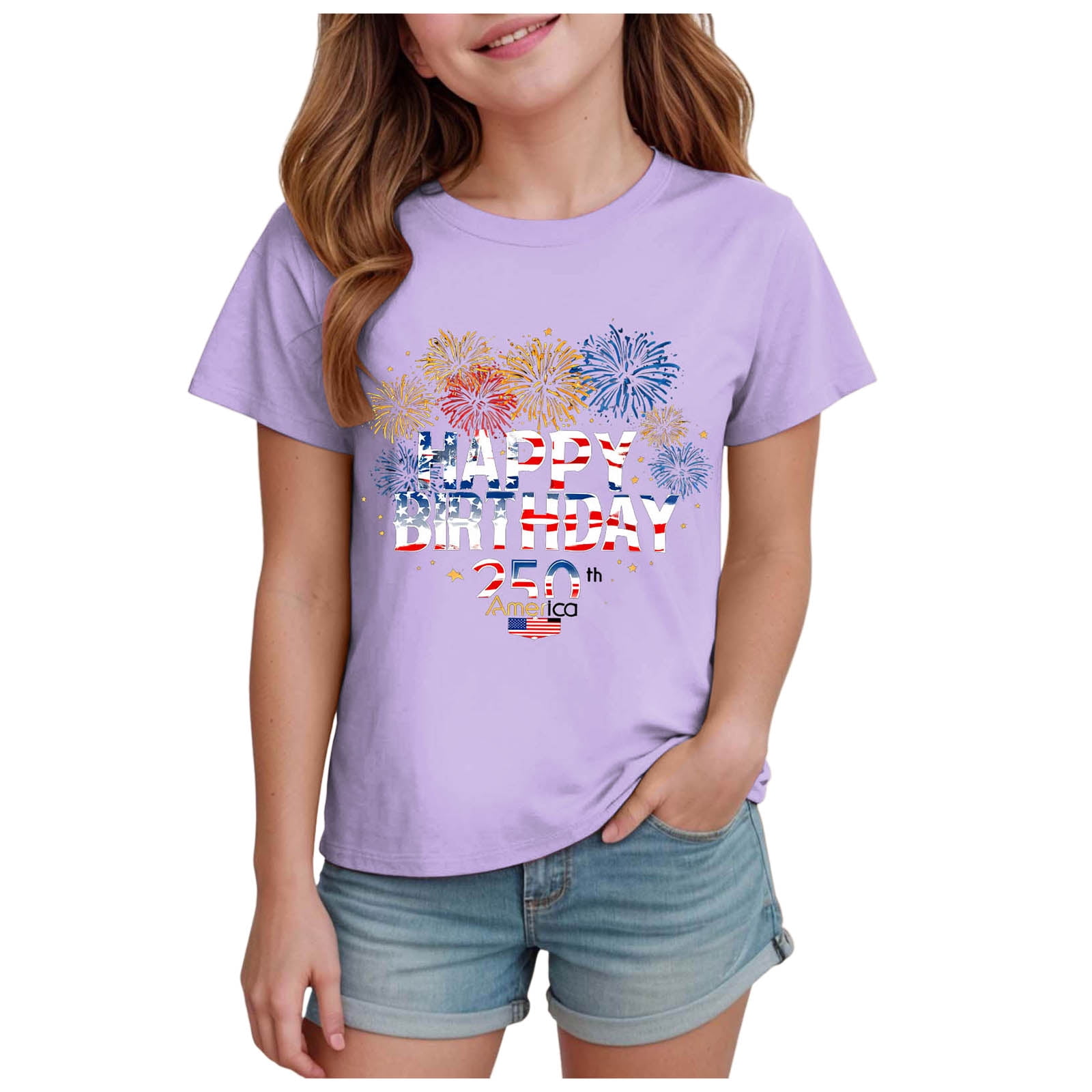 Akiihool Baby Shirts 4th of July Shirts for Boys Girls Kids Patriotic T ...